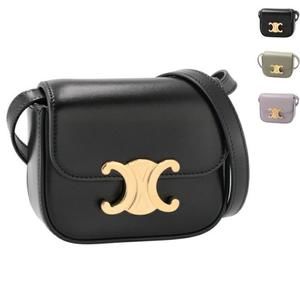 Celine | Bags | Celine Mini Triomphe Shoulder Bag Black | Poshmark
